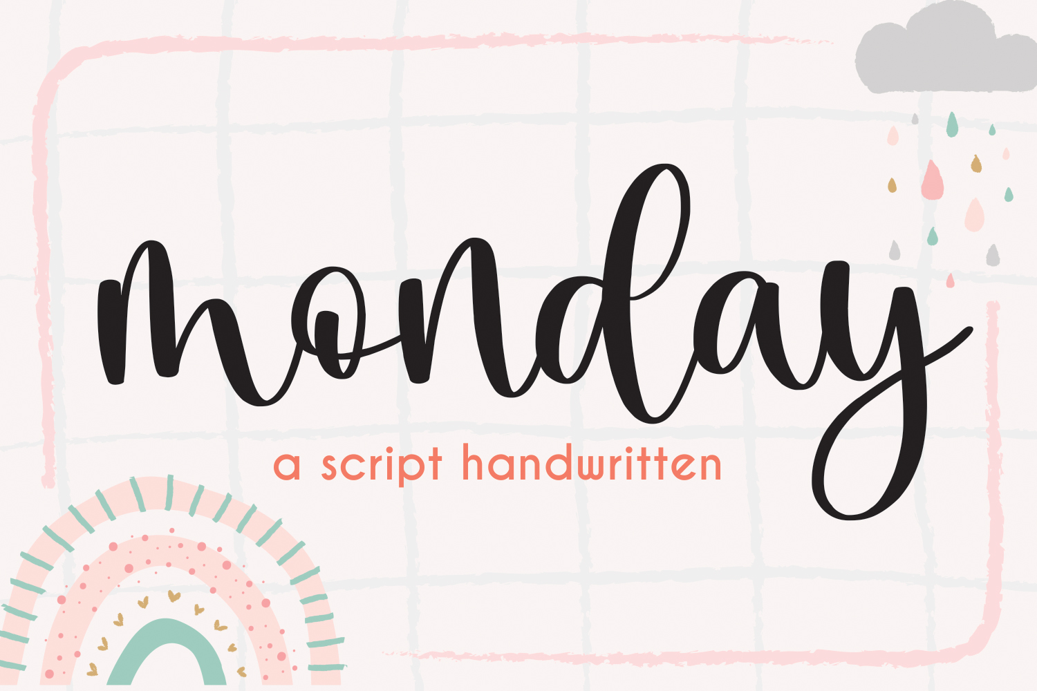 Monday Script Handwritten Font